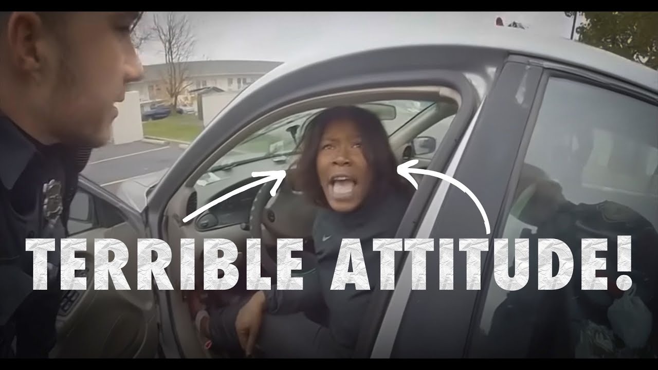 Woman With Terrible Attitude Arrested & ANGRY With Police Because ...