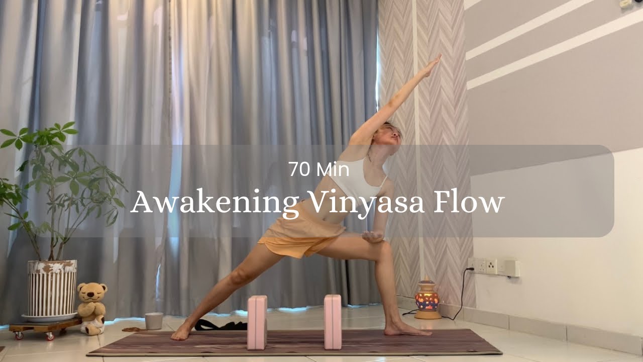【Basic Vinyasa】Full Body Awakening 🌼🌼| 70 Mins Beginner Vinyasa Yoga Flow - YouTube