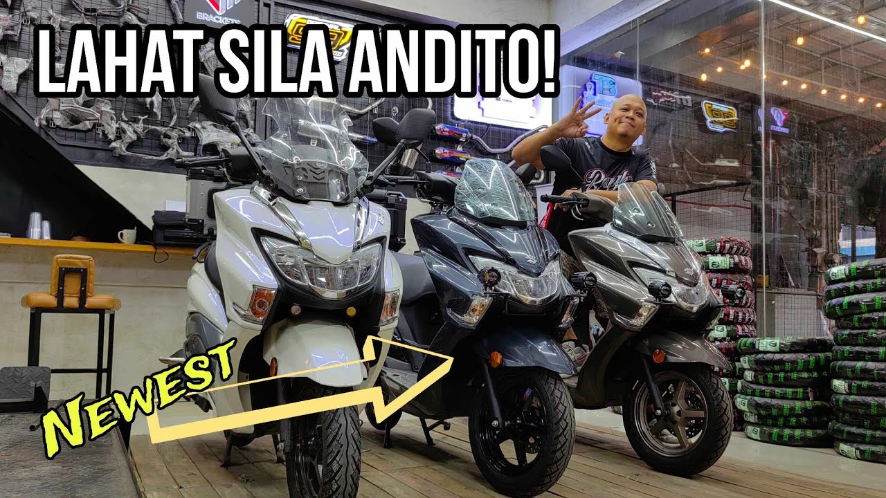 Pinakabagong Burgman ngayon! Burgman Versions 1, 2(new color) and ...
