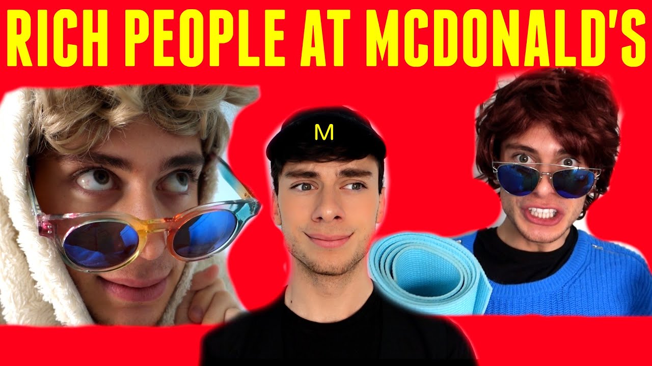 RICH PEOPLE AT MCDONALD'S - YouTube