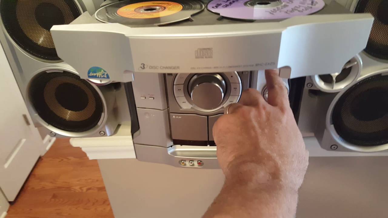 Sony mhc-gx25 - YouTube