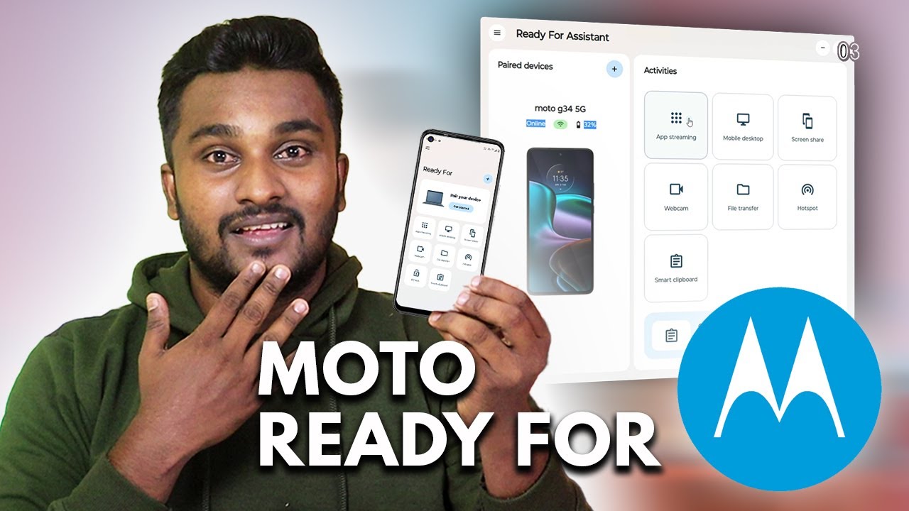 Moto Ready For ⚡ On Android 14- Pc-ல இருந்து Mobile-க்கு Call பண்ணலாம்💥 ...