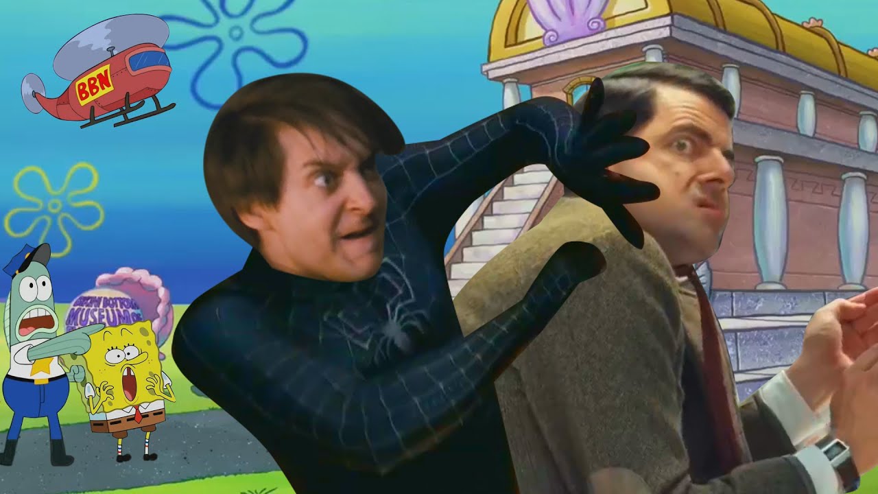 Bully Maguire vs Mr. Bean in B.B Museum - YouTube