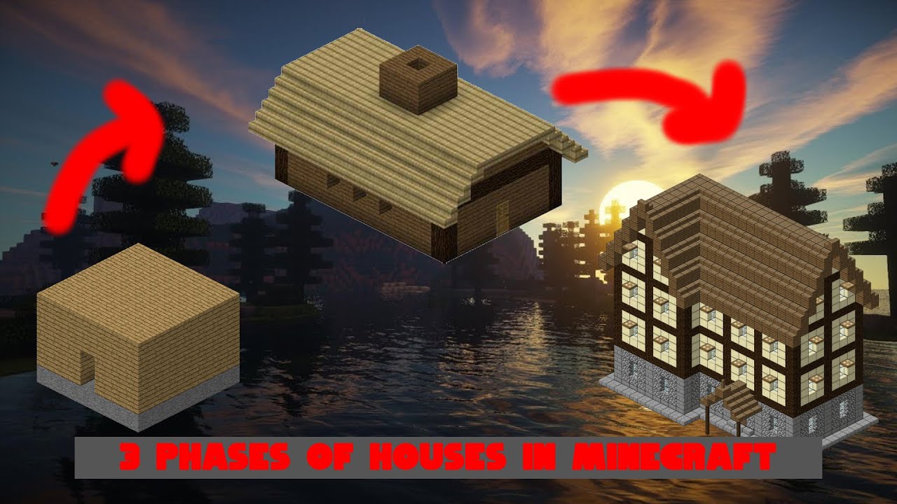 Building 3 tiers of mincraft houses. ( ͡° ͜ʖ ͡°) - YouTube