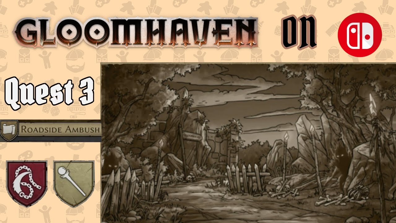 Roadside Ambush (JotL) | Quest 3 | Gloomhaven digital on Switch - YouTube