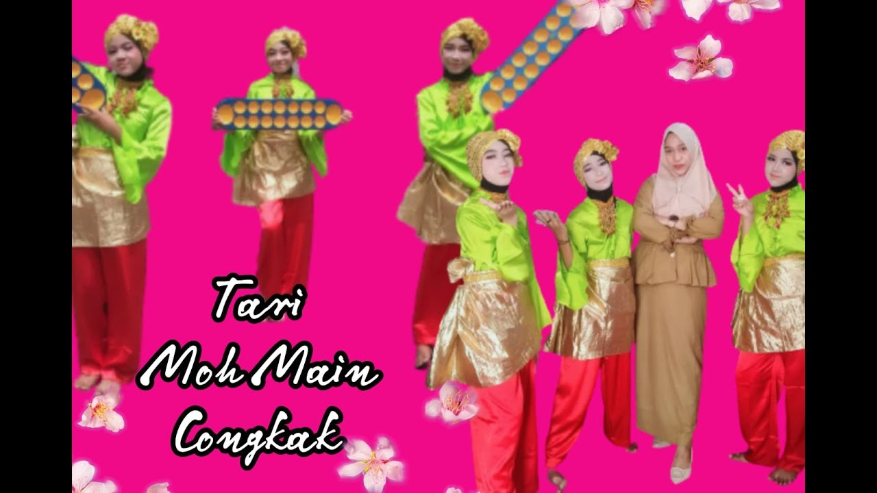TARI KREASI MELAYU " Moh Main Congkak " - YouTube