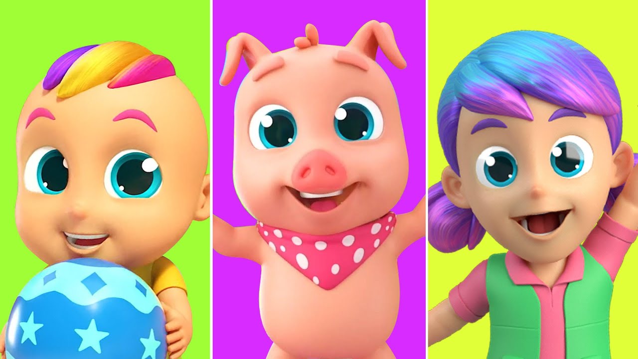 My Pet Piggy Boo Boo Song and Kindergarten Rhyme for Kids - YouTube