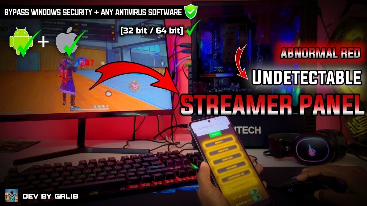 FULLY HIDDEN CHEAT FOR FREE FIRE THAT BASED ON HYPERVISOR HOOKS | 1000% ...