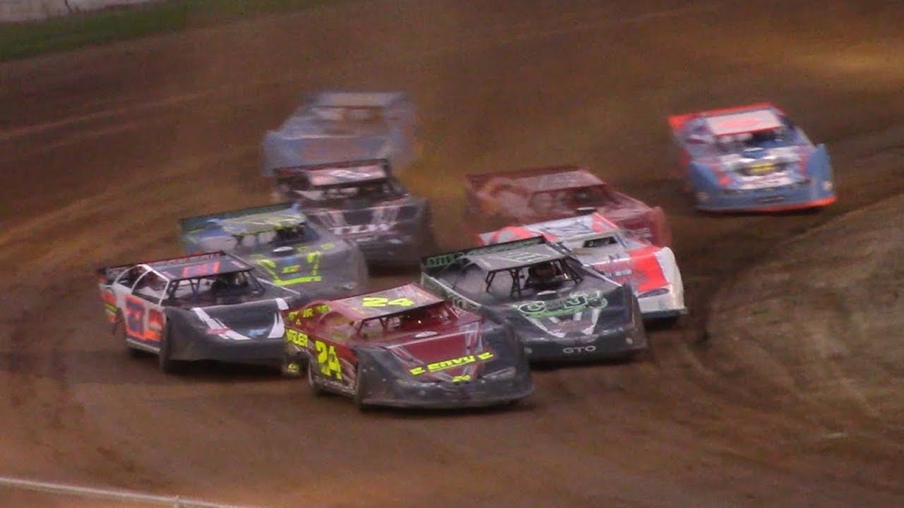 RUSH Crate Late Model Heat | McKean County Raceway | 6-29-17 - YouTube