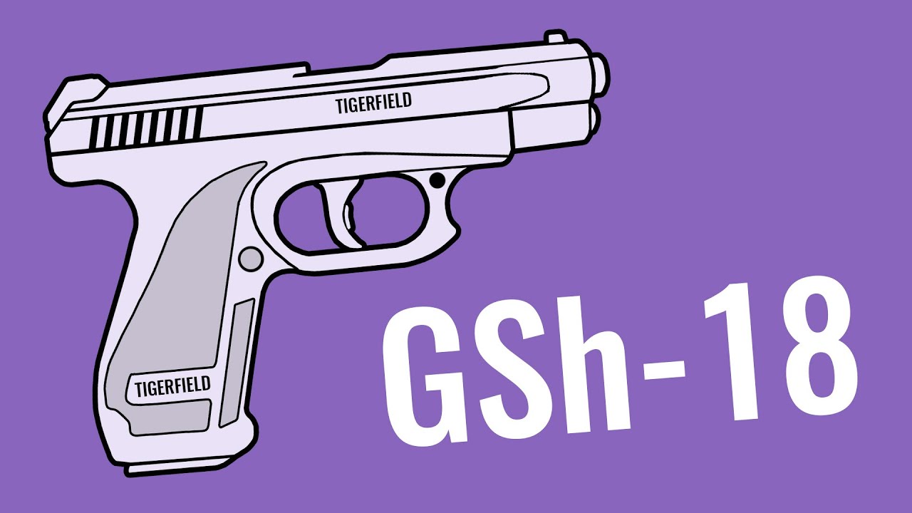 GSh-18 - Comparison in 8 Games - YouTube