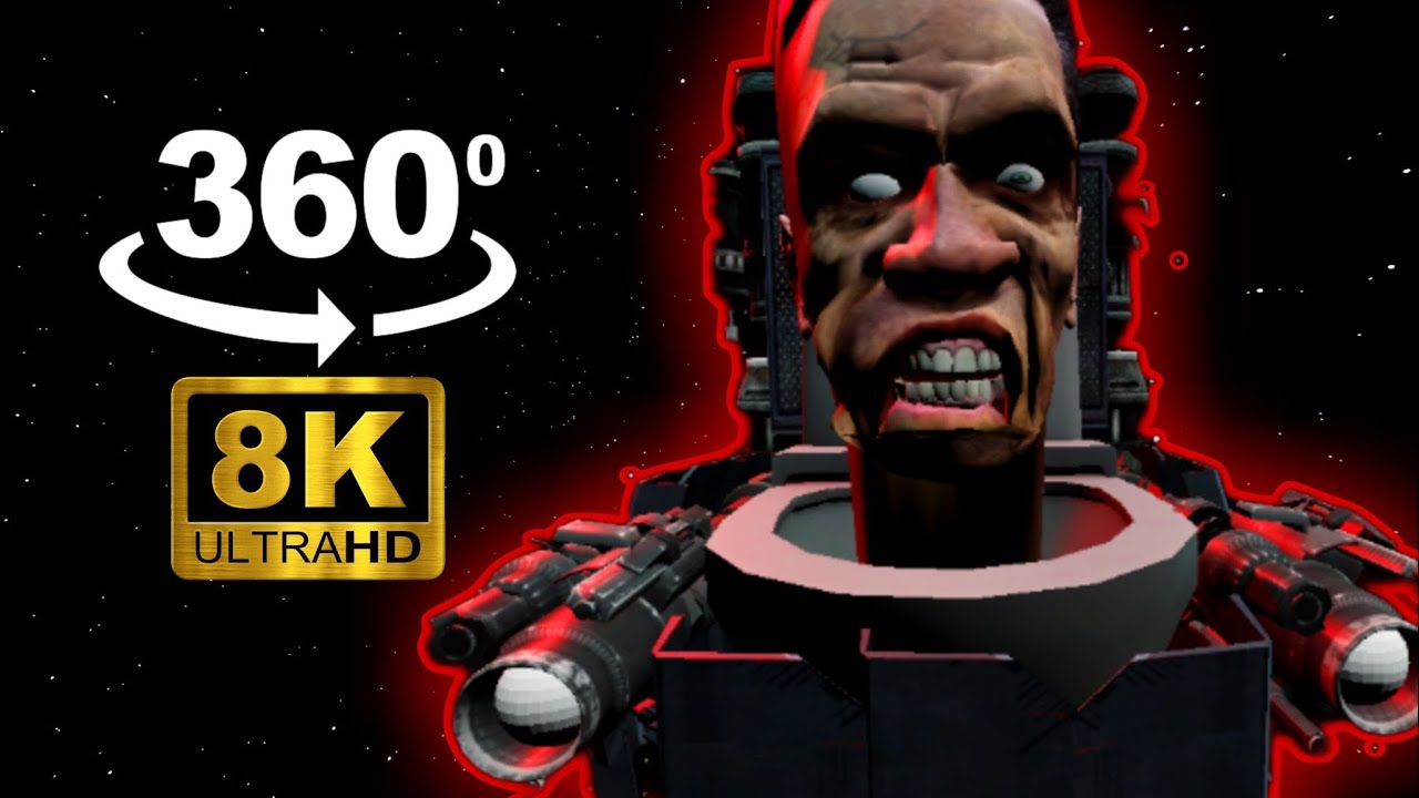 Skibidi Toilet in Space ( 8k VR ) - YouTube