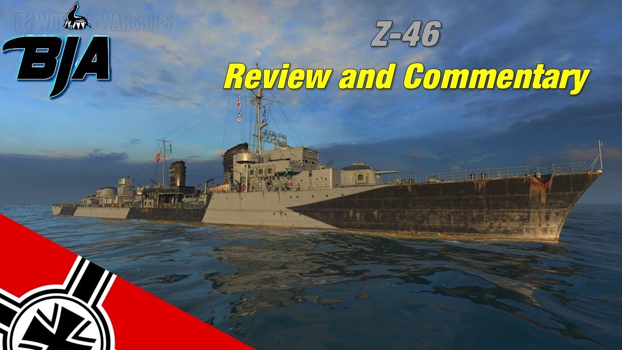 World of Warships- Z-46 Review and Commentary - YouTube