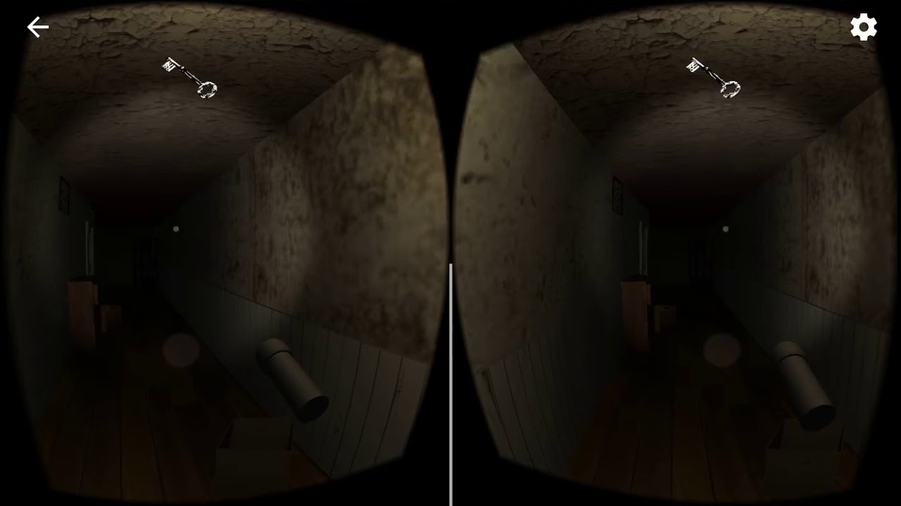 Playing rising evil vr game for the first time - YouTube