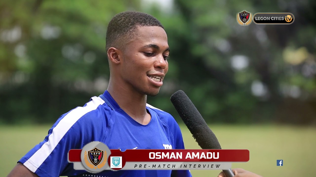 YOUNGSTER OSMAN AMADU SPEAKS AHEAD ON OUR NEXT MATCH AGAINST RTU. - YouTube
