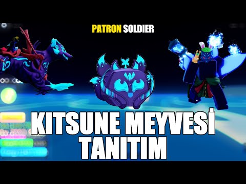 🦊 KITSUNE MEYVESİ Tanıtım! | Blox Fruits Türkçe