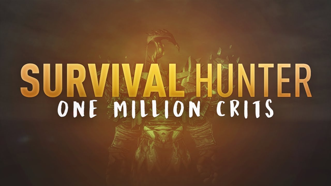 1 Million Mongoose Bites - 7.3 Survival Hunter PvP - WoW Legion - YouTube