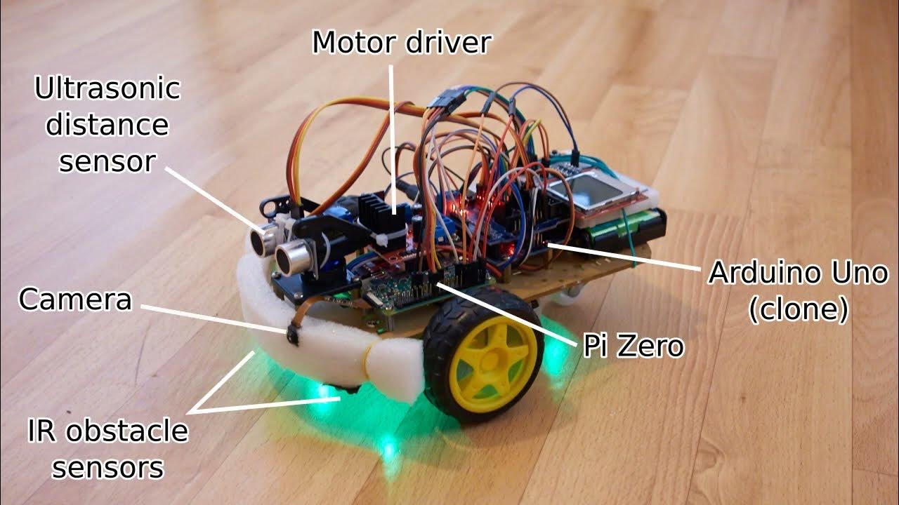Raspberry Pi + Arduino robot - YouTube