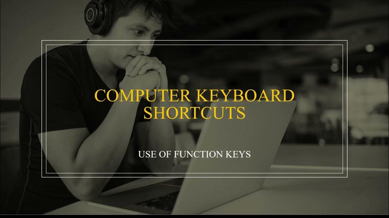 HOW TO USE FUNCTION KEYS #COMPUTER KEYBOARD SHORTCUTS #USE OF FUNCTION ...