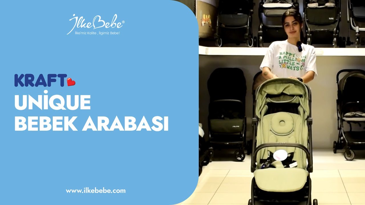 İlke Bebe | Kraft Unique Bebek Arabası - YouTube