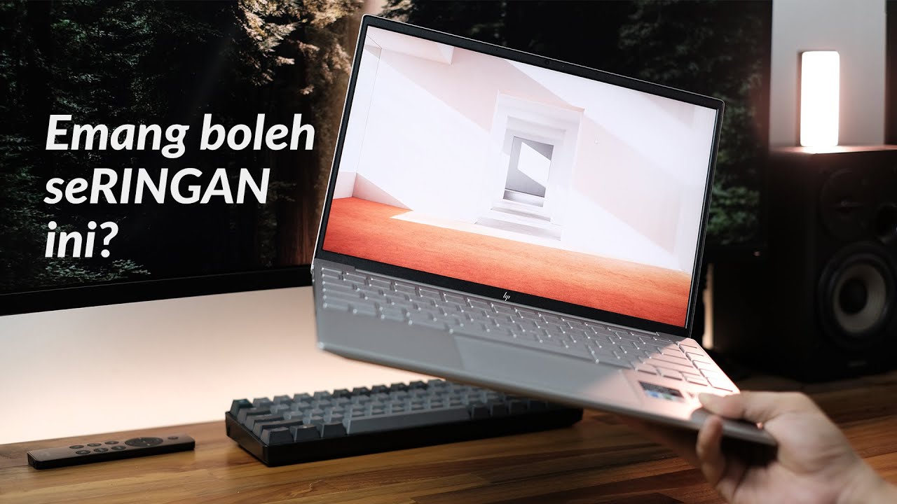 Laptop TIPIS, RINGAN, KENCENG! Review HP Pavilion Aero 13 - YouTube