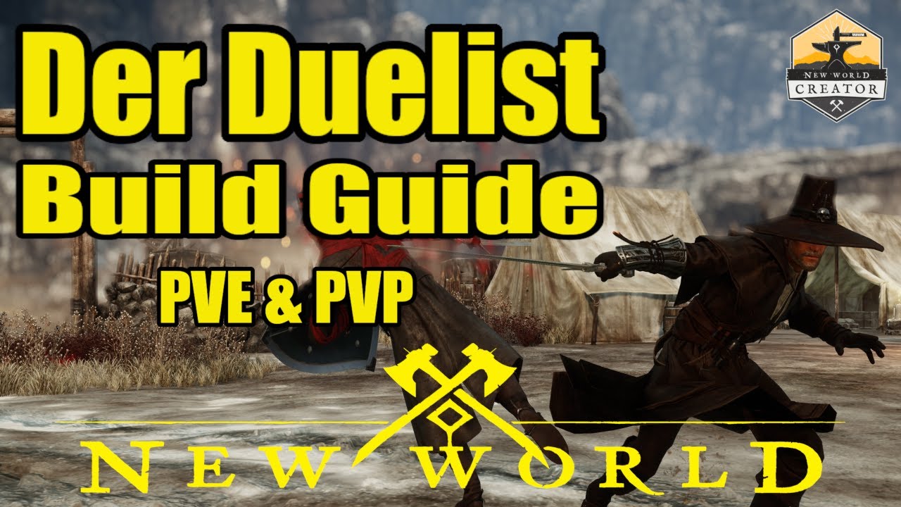 Rapier Builde Guide der Duelist in Amazons MMO New World PvE und PvP ...