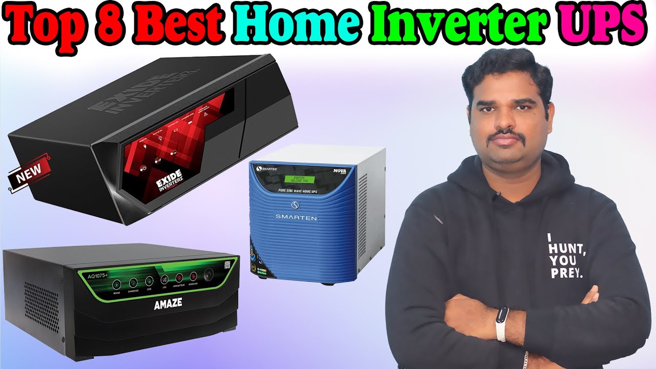 Top 8 Best Home Inverter’s In India 2024 With Price | Pure Sine Wave ...