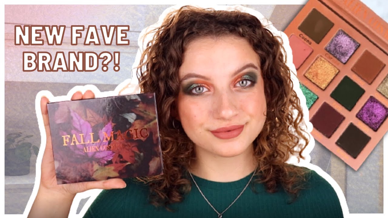 Alien / Unearthly Cosmetics Fall Magic Eyeshadow Palette // So Sparkly ...
