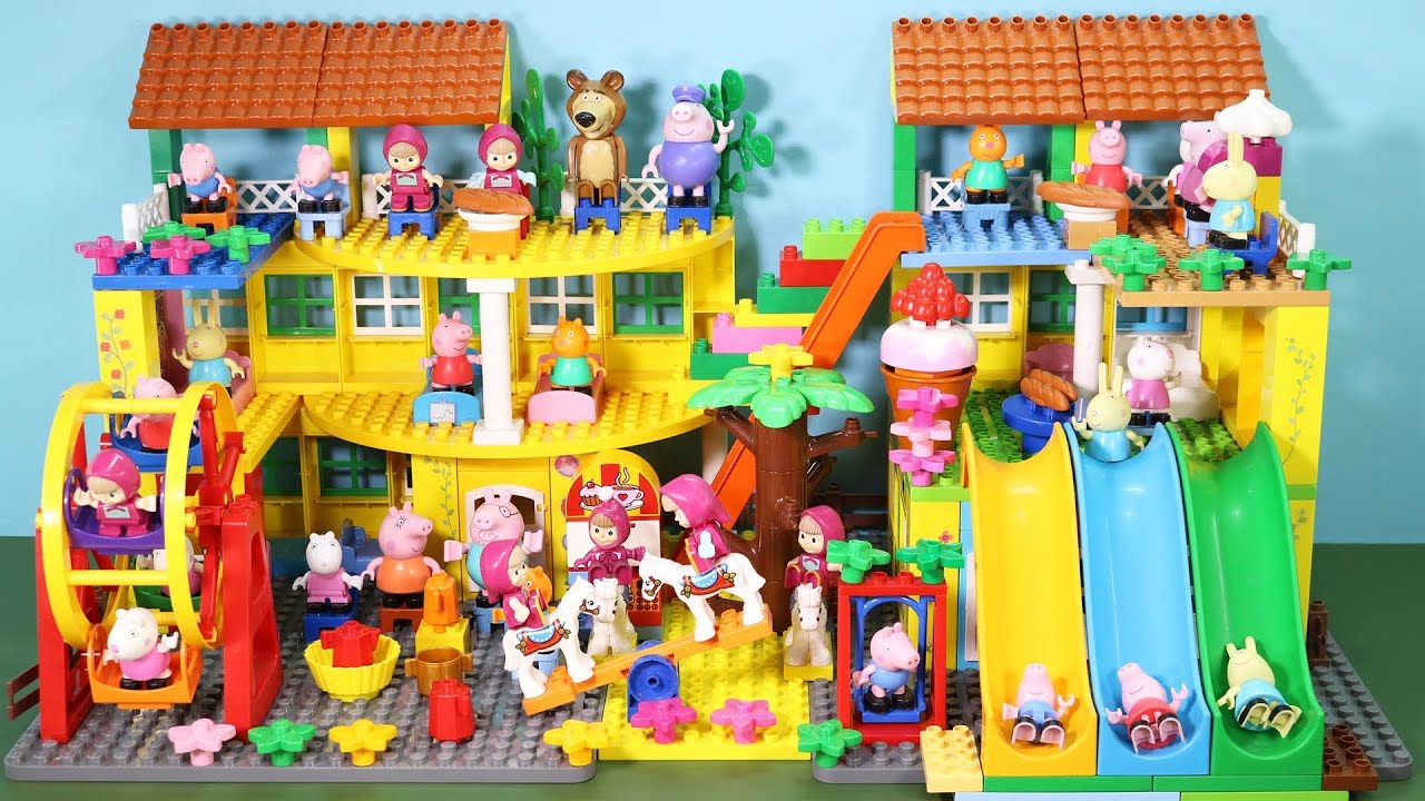 Lego House With Water Slide #2 - YouTube