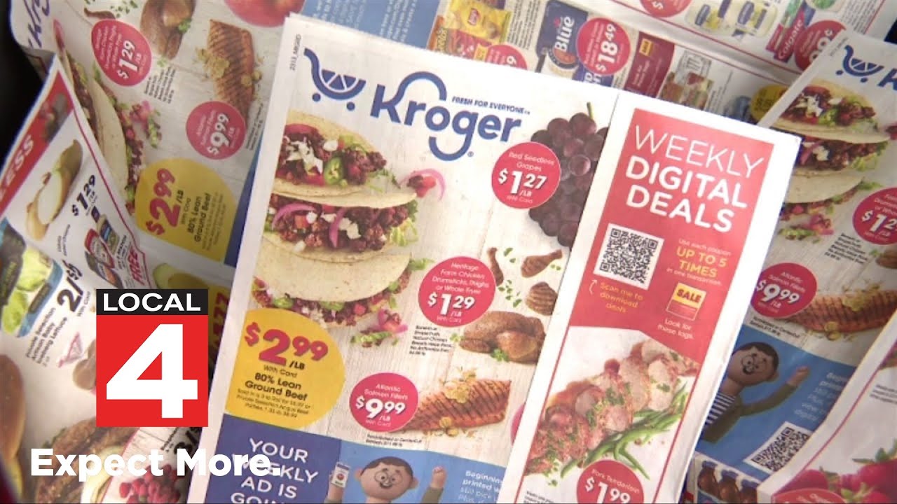 Kroger to end weekly newspaper circulars after high-tech update in US ...