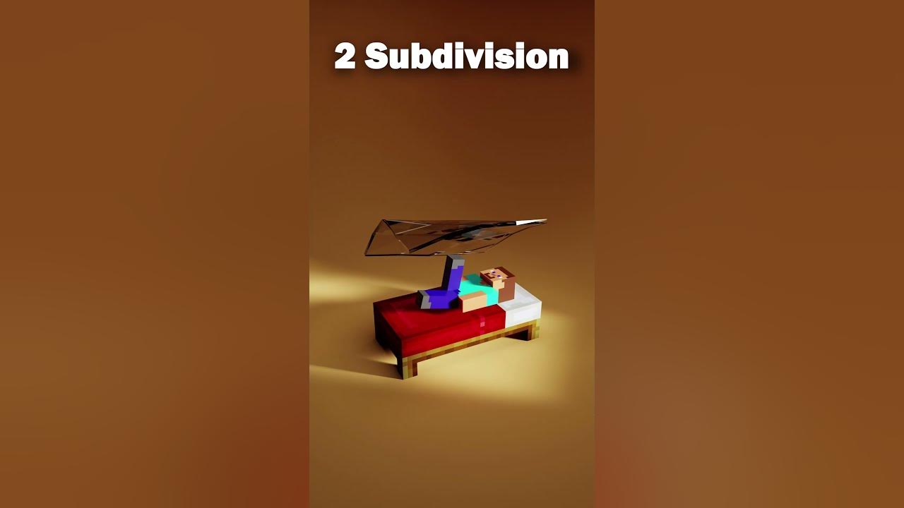 Blender 3D Cloth simulation in Minecraft🛌😴 - YouTube