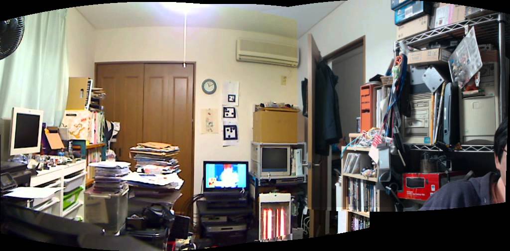 Real time image stitching demo reel - YouTube