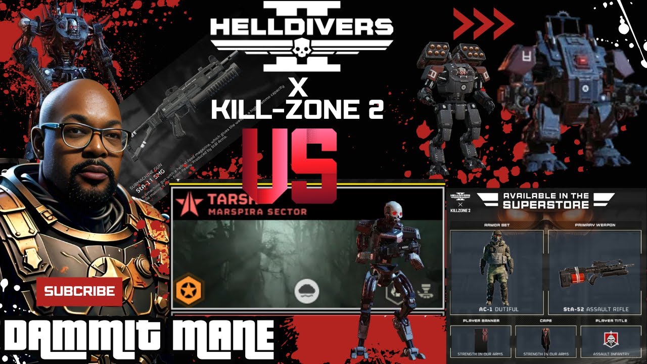 TARSH TRIGGERS WITH KILLZONE LOADOUTS FOR BOTS? | 🔴 HELLDIVERS 2 # ...