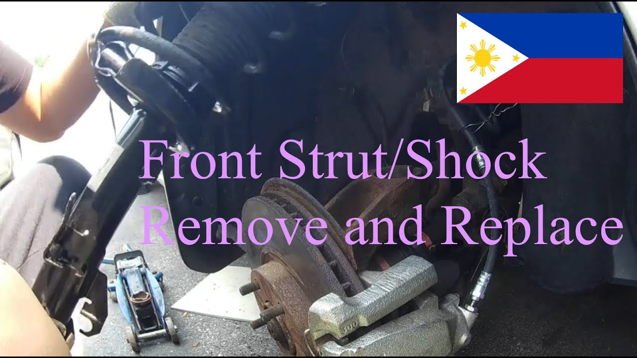 Mazda 5: Front Strut/Shock Remove and Replace - YouTube