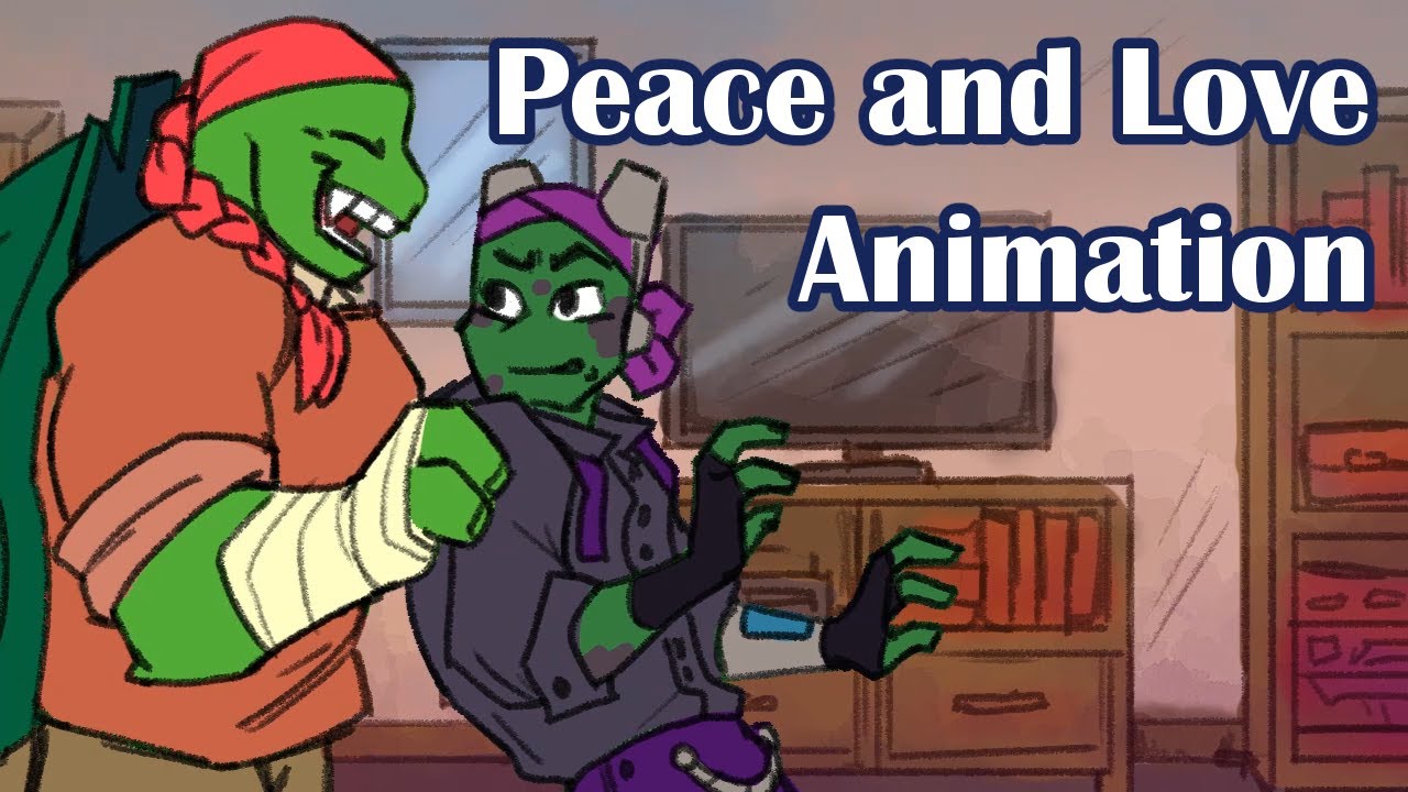 ROTTMNT Animation!! - Peace and Love (WIP) - YouTube