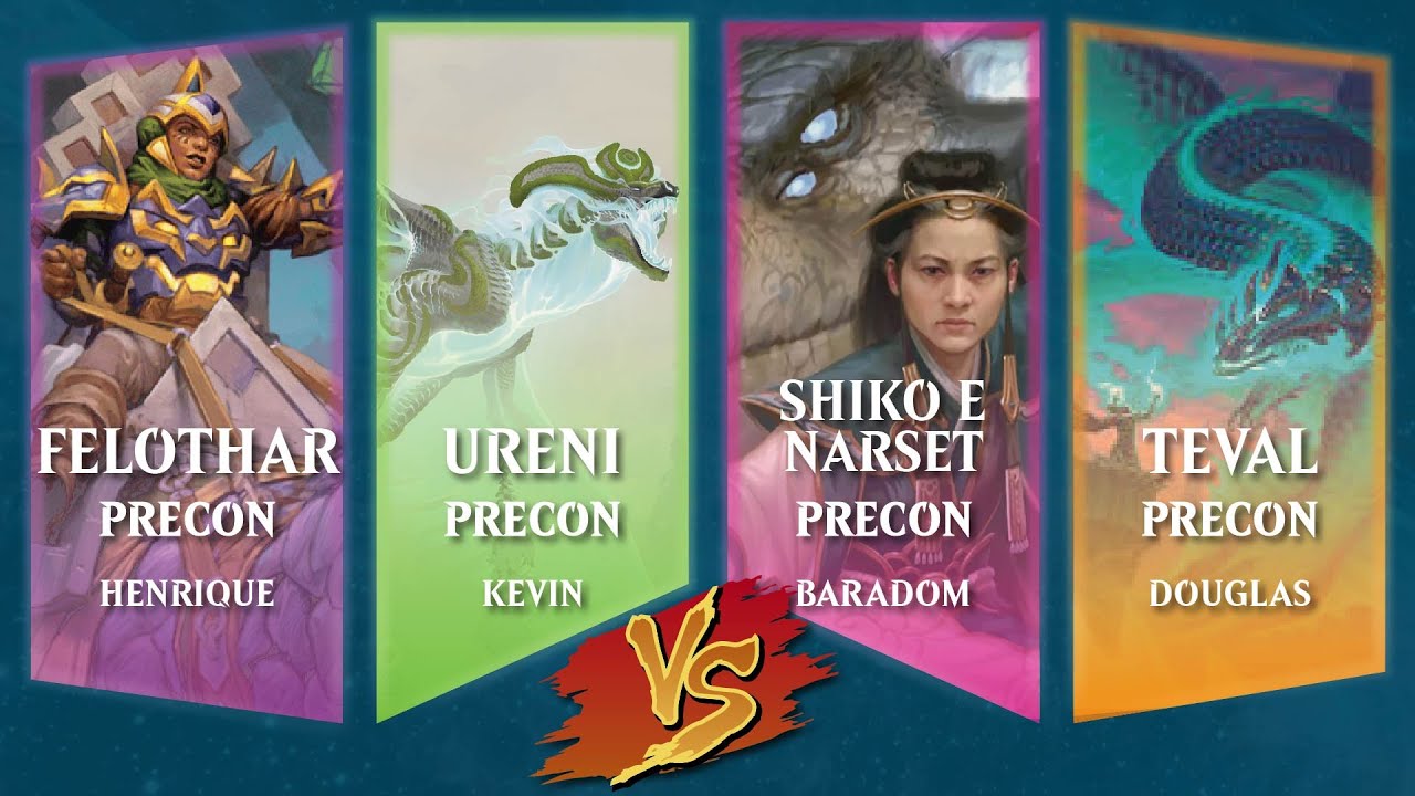 Felothar x Ureni x Shiko e Narset x Teval DUELO DE PRECON 29 - YouTube