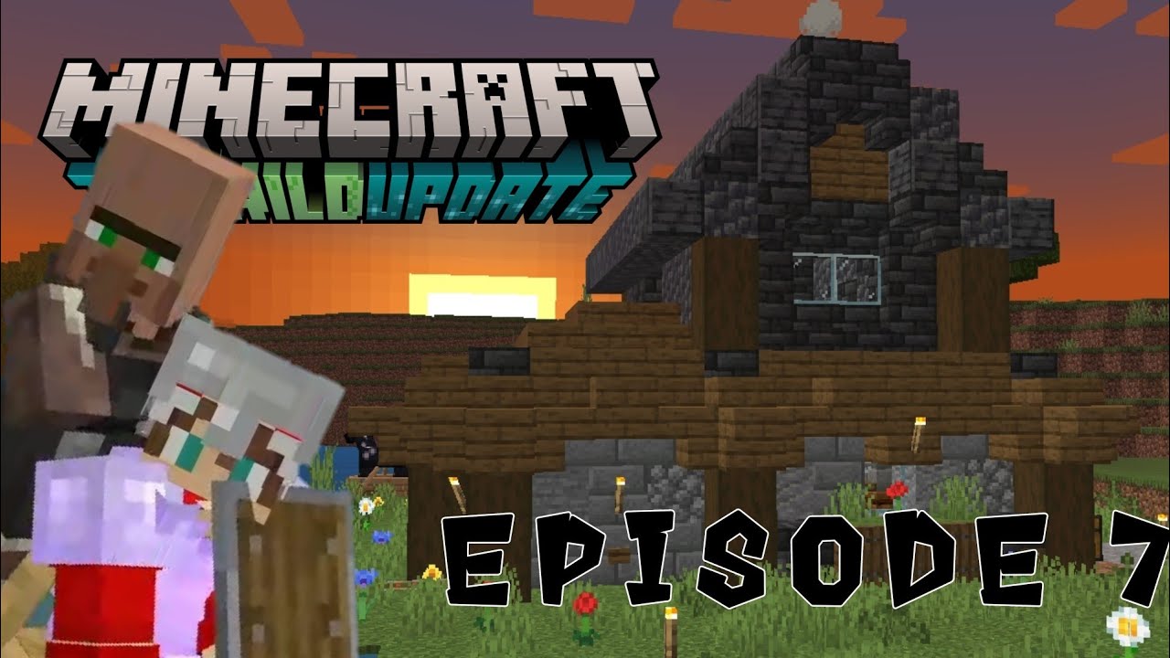 Minecraft Survival Ep7: THE VILLAGERS ARE IN!! - YouTube