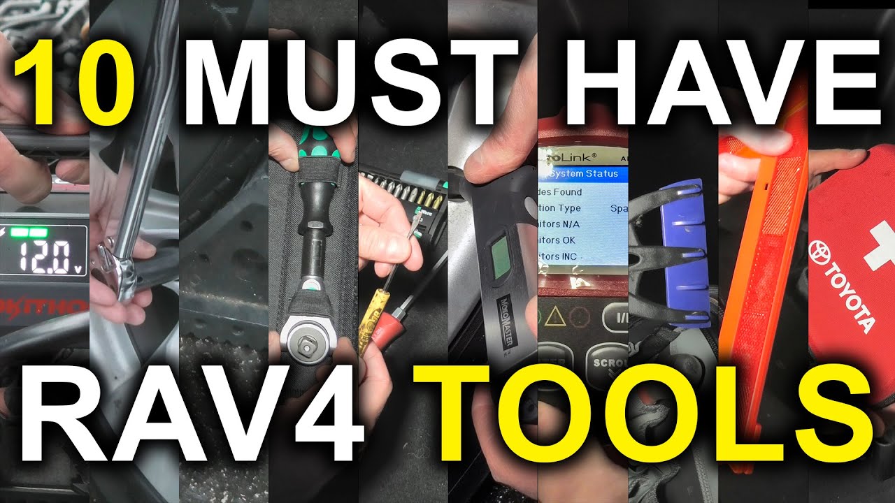 Toyota RAV4 (2019-2025): 10 Must Have RAV4 Tools! - YouTube