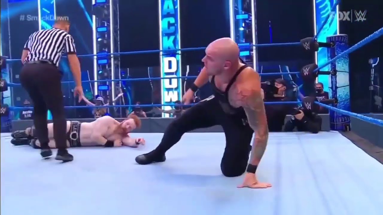 Matt Riddle Intrupts And Causes King Corbin lose - YouTube