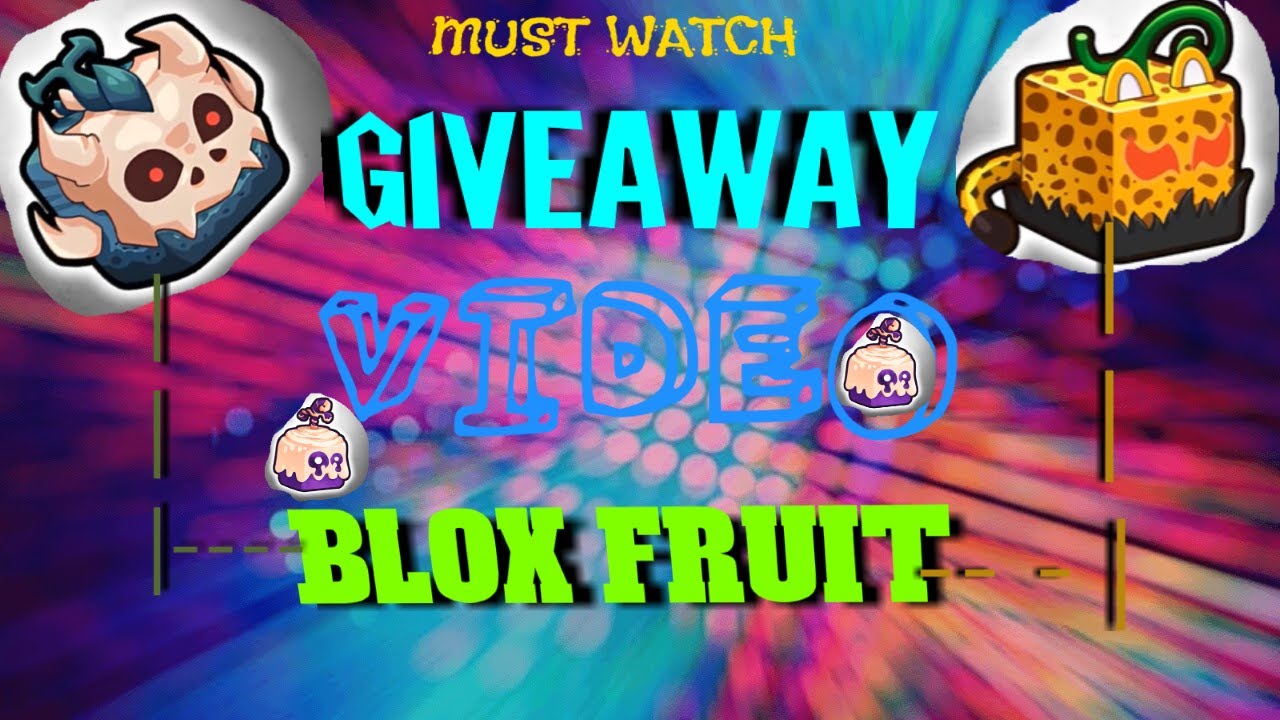 BLOX FRUIT GIVEAWAY - FREE FRUITS [ MUST WATCH ] [ LEO ] [ SHADOW ...