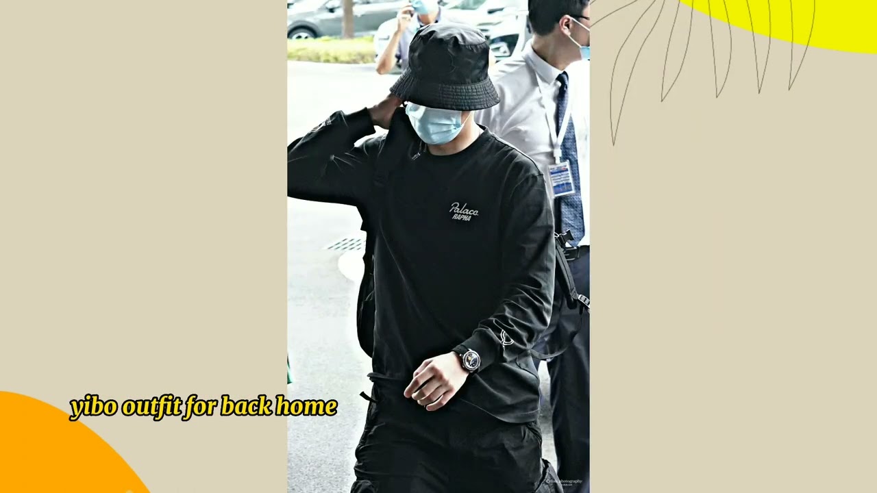 💚To day yibo back to Beijing...😘#chhomsoben #yizhan - YouTube