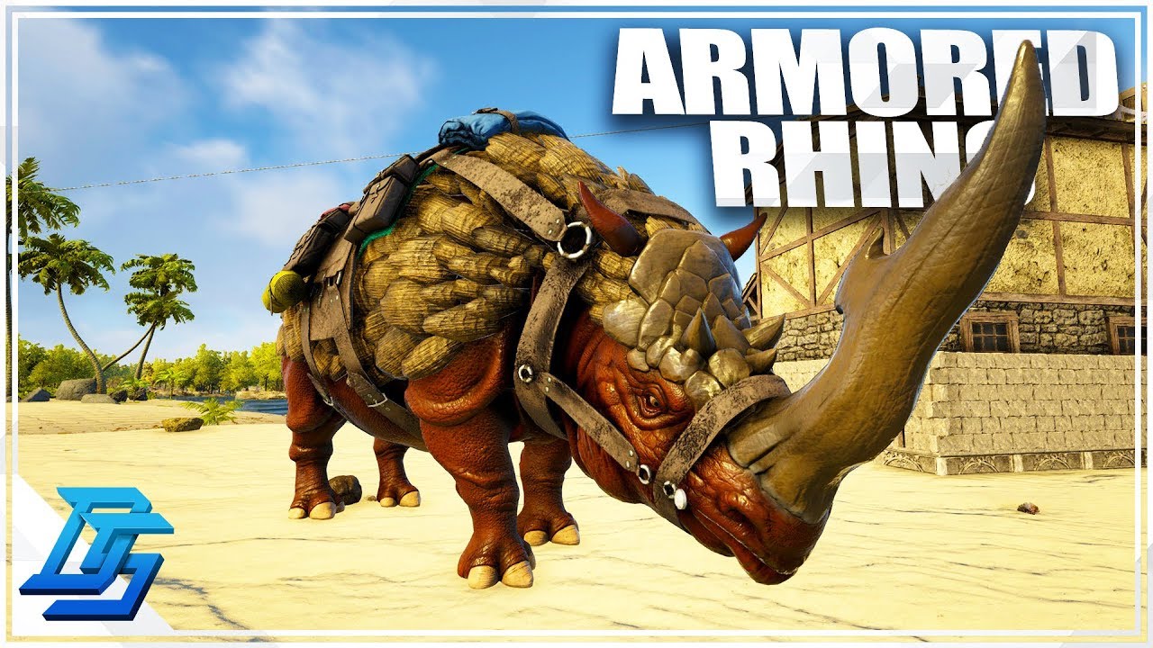 TAMING RHINO, ARMORED FREIGHT TRAIN! - Atlas Gameplay Part 24 - YouTube