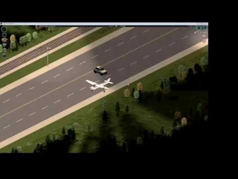 Driving Cars Mod - Air Plane - Project Zomboid - YouTube