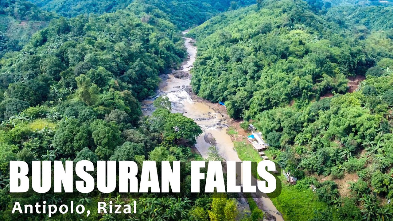 Bunsuran Falls - Antipolo Rizal - YouTube