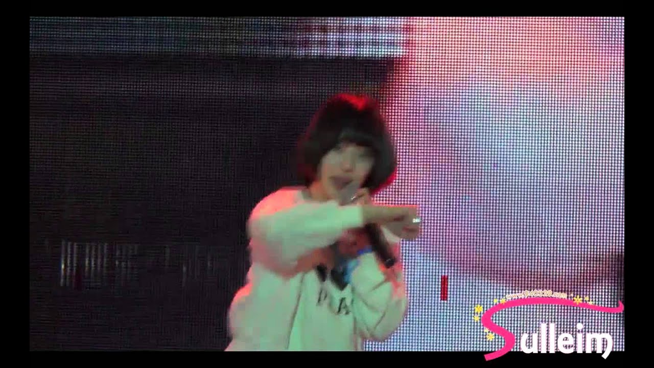 130202 오크밸리 겨울 축제 설리 Nu ABO Oak Valley Winter Festival Sulli Nu ABO - YouTube