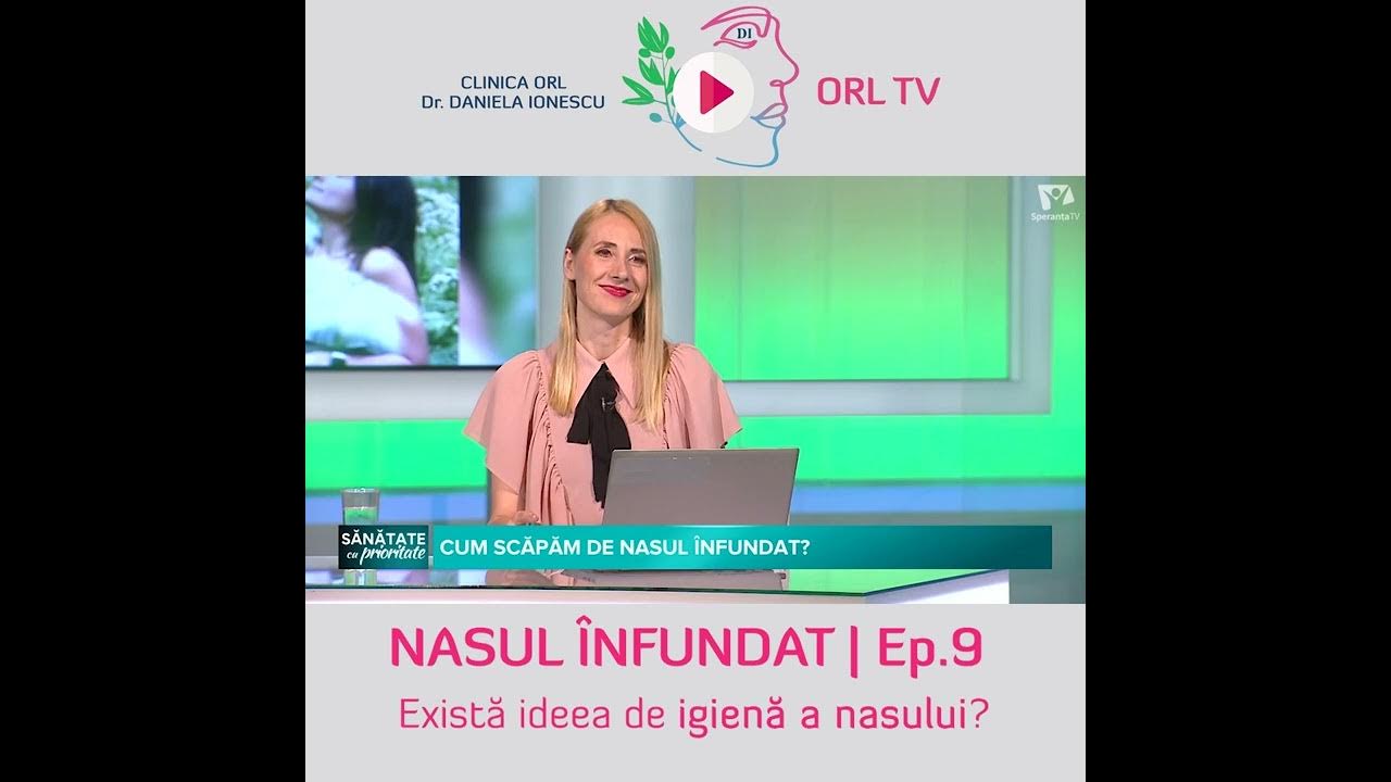 EXISTĂ IDEEA DE IGIENĂ A NASULUI? | Clinica ORL Dr. Daniela Ionescu - YouTube