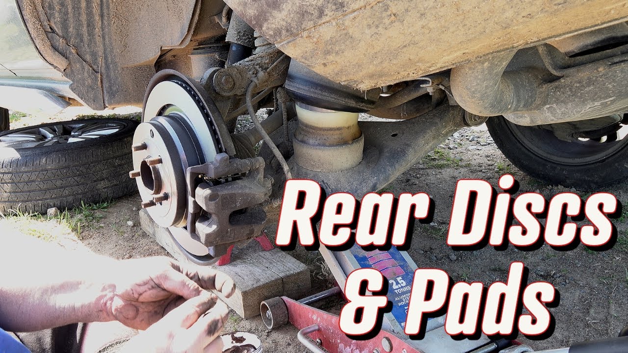 Replacing Rear Discs and Pads on a Range Rover L322 - YouTube