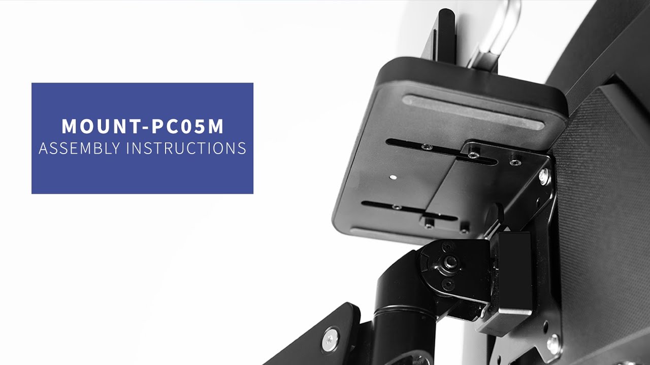 MOUNT-PC05M Multifunctional Thin Client Mini PC Mount Assembly by VIVO ...