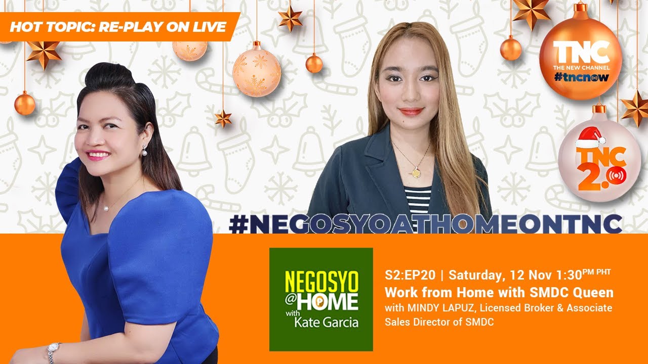 S2:E20 | Work from Home with SMDC Queen | Mindy Lapuz on Negosyo@Home ...