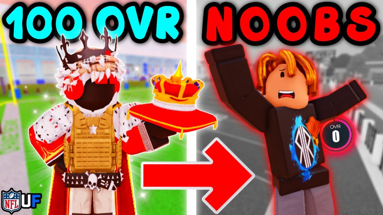 100 OVERALL DUO Goes UNDERCOVER as NOOBS! - YouTube