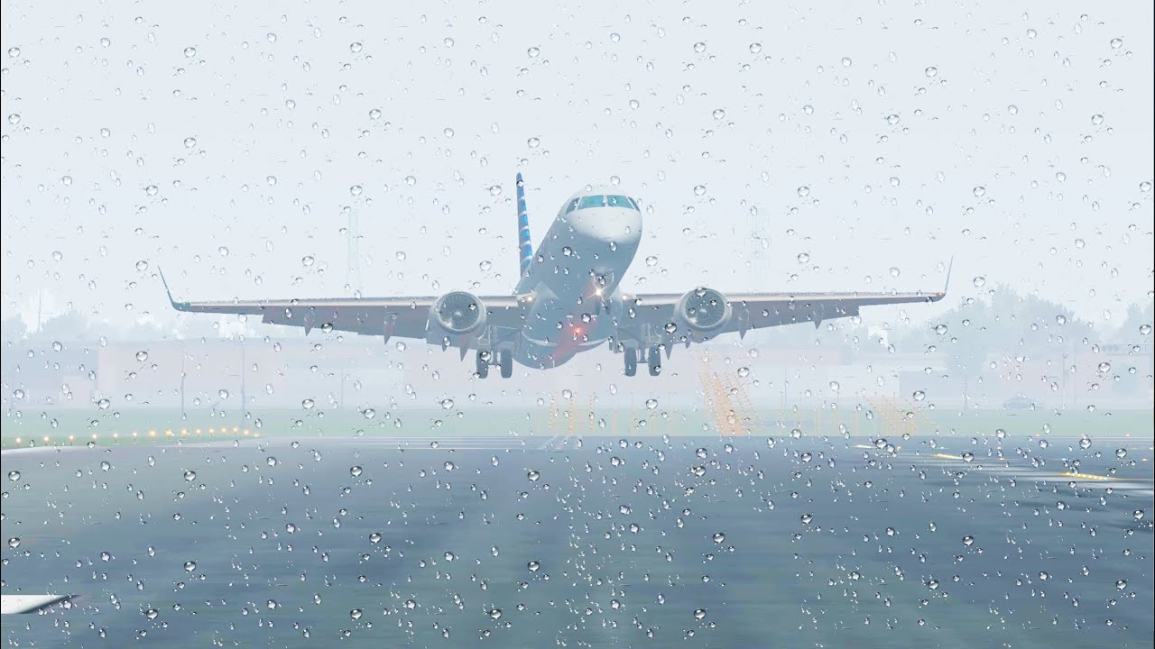 Inexperienced Pilot Made A Hard Landing During A Heavy Storm [XP11 ...